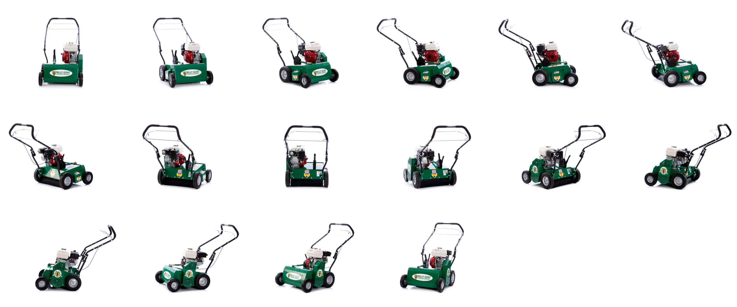 PR551V & PR550H Power Rake (Dethatcher)