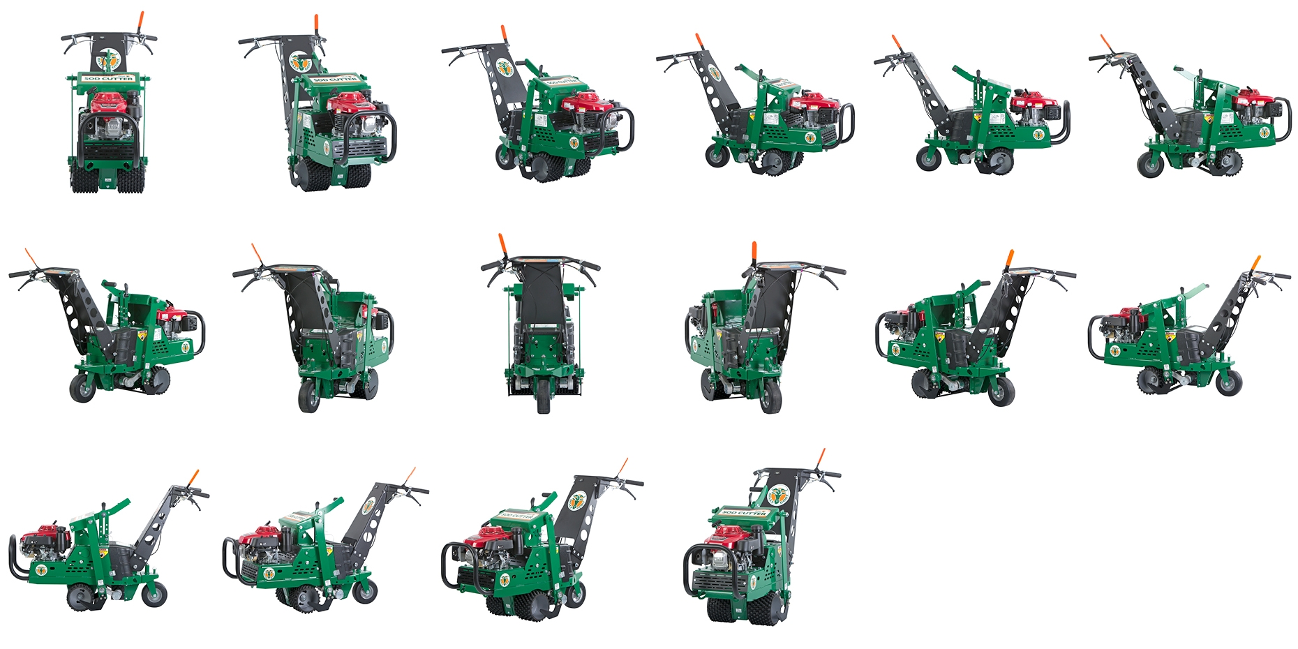 18" Hydro-Drive Sod Cutter for Golf Applications