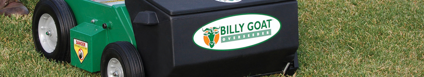 Overseeders & Power Rakes | Billy Goat